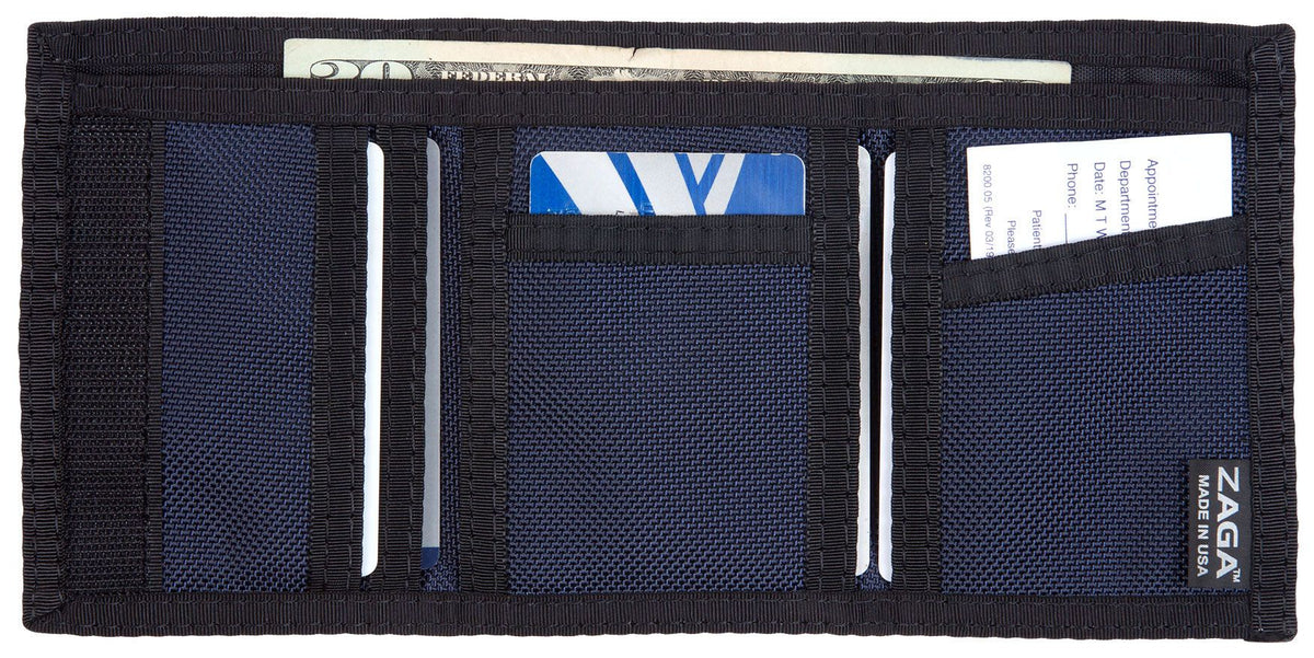 Trifold Tactical Wallet with Hook & Loop Closure