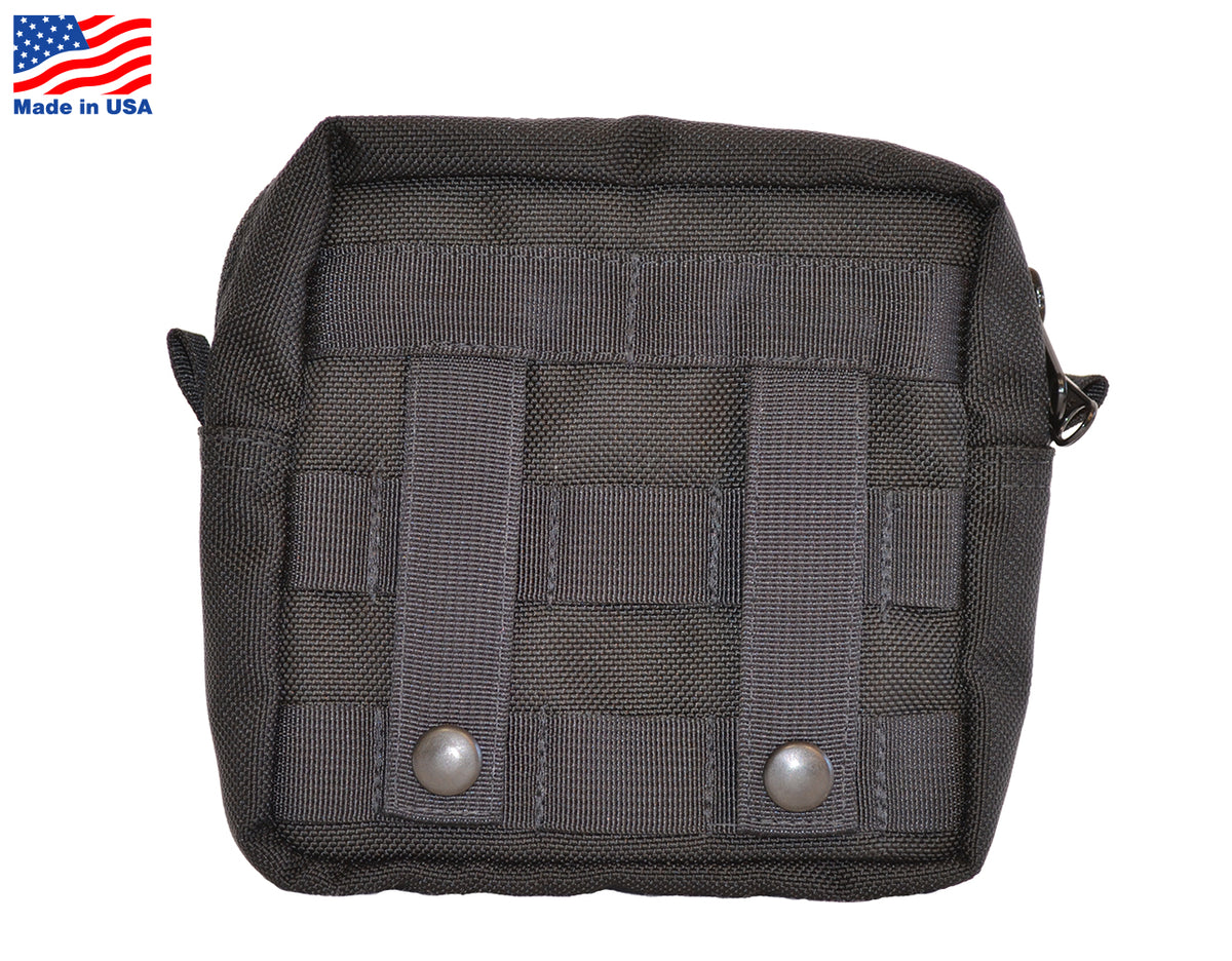Black Molle Attachment Pouch - Zaga Tactical Gear